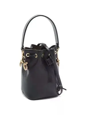 Fendi 2022 Mini Mon Tresor Bucket Bag - Black