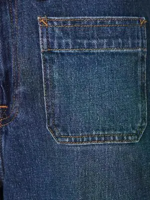 7 For All Mankind Patch-pocket Pressed-crease Jeans