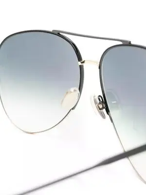 Victoria Beckham Vb1000/s Pilot-frame Sunglasses