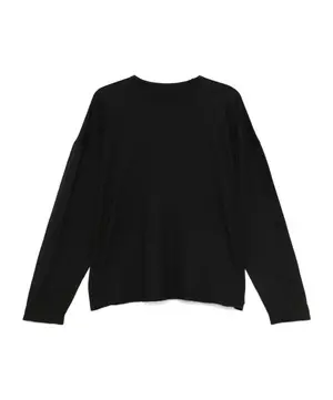 HAIKURE Crewneck Long-sleeve T-shirt - Black