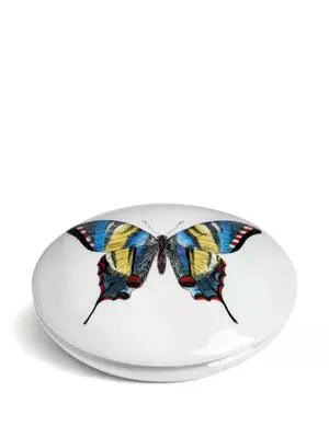 FORNASETTI Butterfly-print Trinked Box