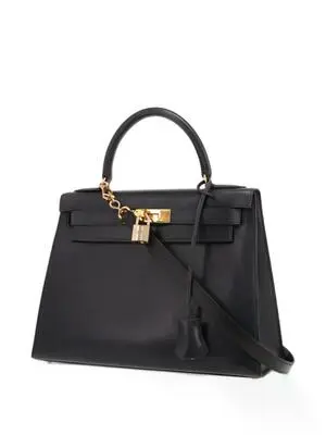 Hermès 1996 28 Kelly Tote Bag - Blue