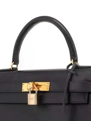 Hermès 1996 28 Kelly Tote Bag - Blue