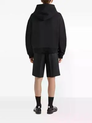 Givenchy Couture Seam Zipped Hoodie In Scuba
