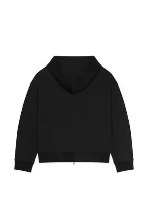 Givenchy Couture Seam Zipped Hoodie In Scuba
