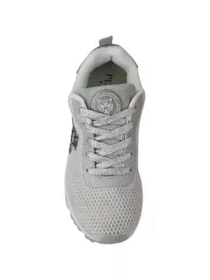 PLEIN SPORT Glitter Mesh Sneakers