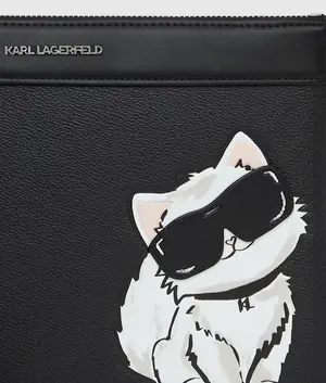Karl Lagerfeld Ikon Choupette Clutch Bag