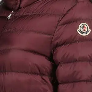 Moncler Lans Short Down Jacket - Burgundy