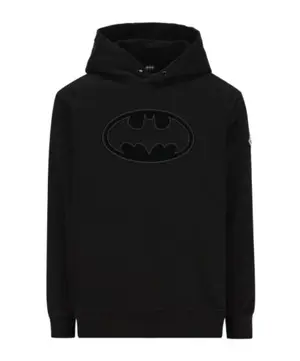 Moncler Batman Logo Hoodie - Black