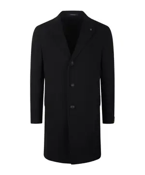 Tagliatore Single-breasted Coat - Blue