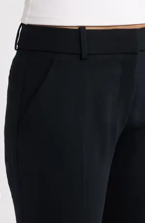 OPEN EDIT Curator Crepe Slim Trousers