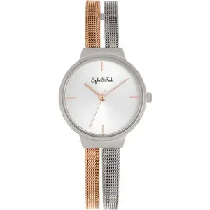 SOPHIE AND FREDA Sedona Bracelet Watch Silver Gold