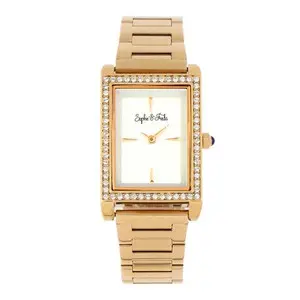 SOPHIE AND FREDA Wilmington Bracelet Watch W/ Swarovski Crystals - Gold