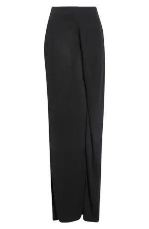 MAISON MARGIELA Fusion Jersey Maxi Skirt - Black