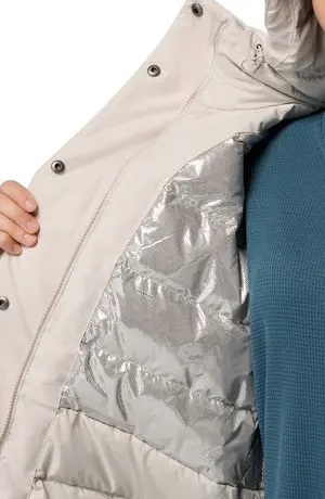 Columbia Harmony Falls 550 Fill Power Down & Feather Fill Parka - Dark Stone