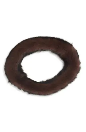 Valentino Garavani Signature Faux Fur Headband