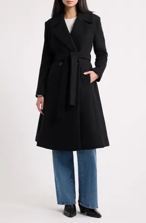 CECE DUPRAZ Double Breasted Coat - Black