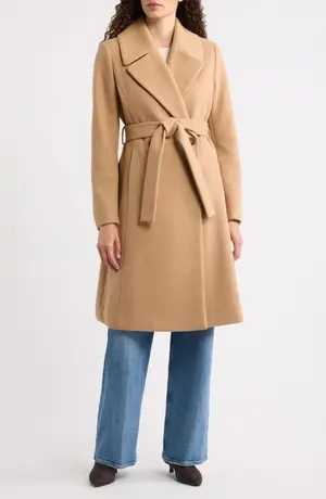 CECE DUPRAZ Double Breasted Coat - Camel