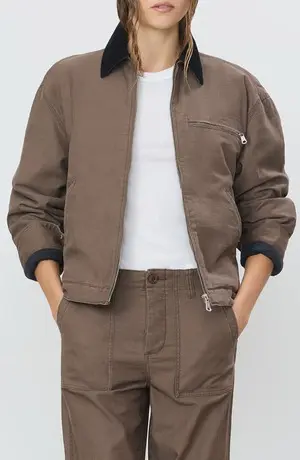 Eterne Cody Cotton Jacket - Mushroom