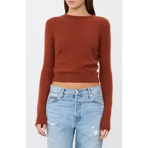 Eterne Francis Crewneck Sweater - Rust
