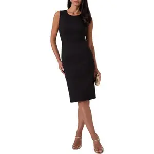 MARCIANO Sophia Zip Sleeveless Midi Dress