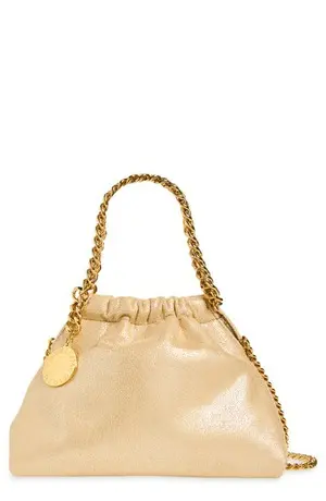 Stella McCartney Falabella Mini Drawstring Bag - Pyrite