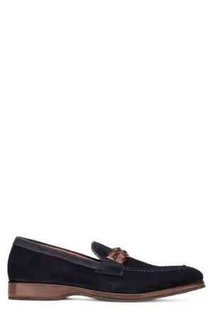 ZELLI ITALIA Pisa Leather Loafer - Navy