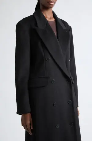 HEIRLOME Pascal Double Breasted Camel Hair Coat