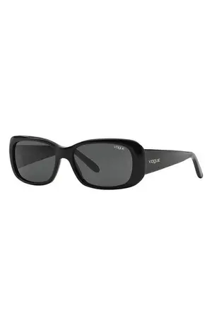 VOGUE 55mm Rectangular Sunglasses