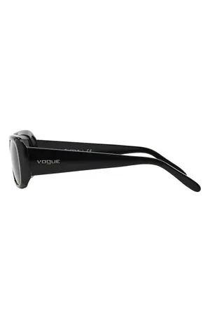 VOGUE 55mm Rectangular Sunglasses