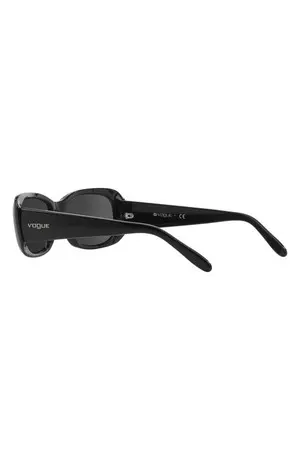 VOGUE 55mm Rectangular Sunglasses
