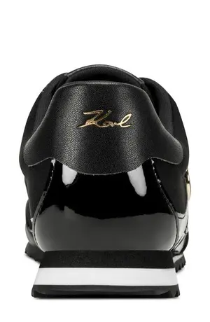 Karl Lagerfeld Paris Arwen Lace Up Sneaker - Black