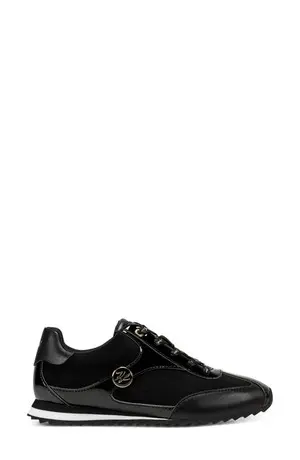 Karl Lagerfeld Paris Arwen Lace Up Sneaker - Black