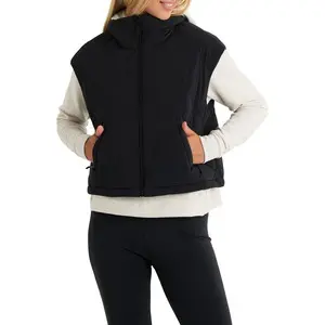 FREE FLY Coldvale Insulated Puffer Vest Black