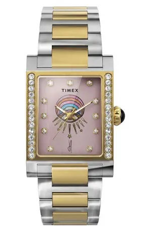 Timex® X Jacquie Aiche Tank Bracelet Watch - Two-tone