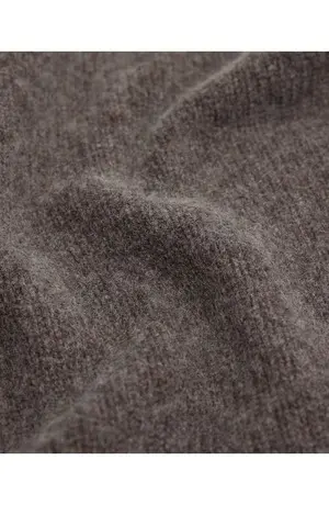 Mango Wool & Cashmere Knit Shawl - Medium Brown