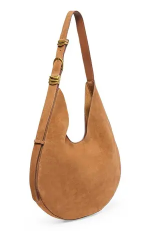 Dolce Vita Esmira Nubuck Hobo Shoulder Bag