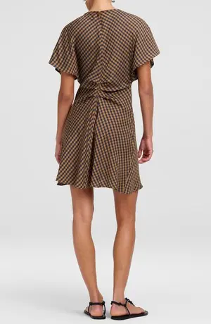 A.L.C. Leni Gingham Minidress