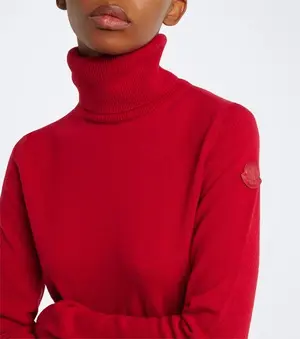 Moncler Wool And Cashmere Turtleneck Sweater