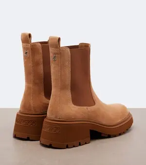 JIMMY CHOO Tamia Suede Chelsea Boots