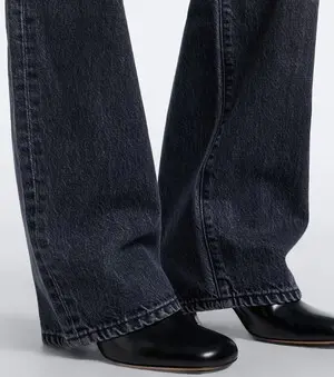 SLVRLAKE Hailey Barrel-leg Jeans