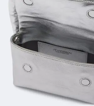 JW Anderson Twister Small Leather Top-handle Bag