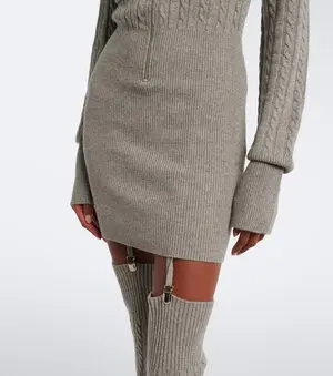 AYA MUSE Rovo Minidress And Over-the-knee Socks Set