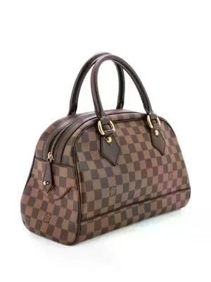 LOUIS VUITTON Duomo Boston Bag Damier Handbag