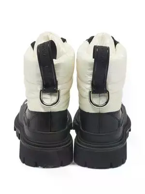 Dolce & Gabbana Padded Panel Combat Boots