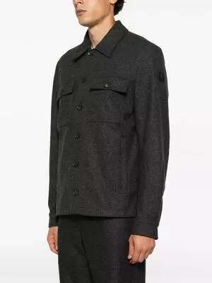 Moncler Logo-patch Overshirt Jacket