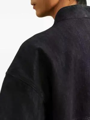 CROQUIS Cross-collar Denim Jacket