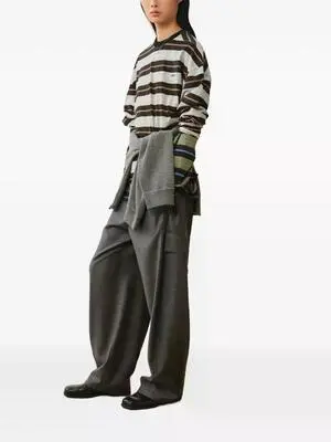 LESS Stripe-print Relaxed-fit T-shirt