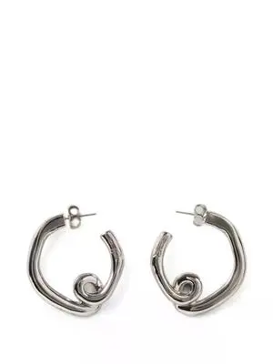 Claudie Pierlot Abstract-hoop Earrings