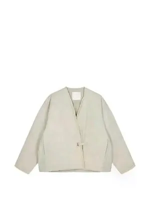 JNBY Diagonal-placket Puffer Jacket - Neutrals